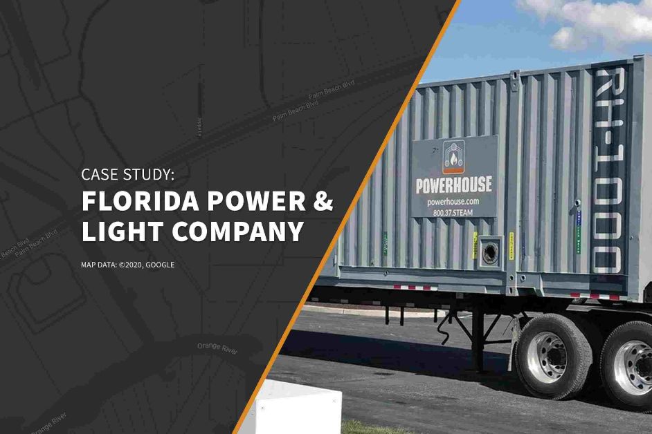 Two Complete Boiler Room Rentals for Florida Power Light