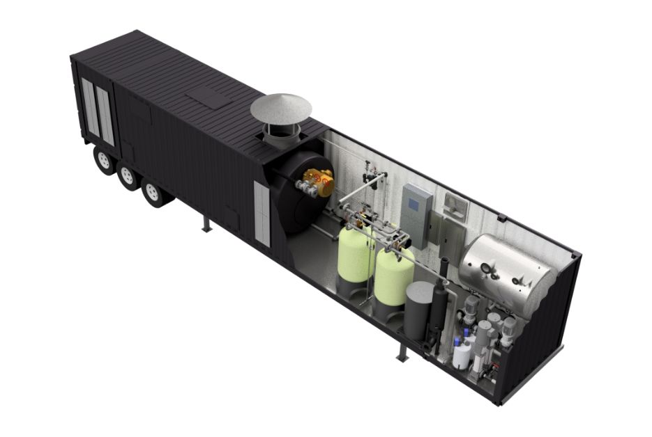 Portable boiler room RH1000